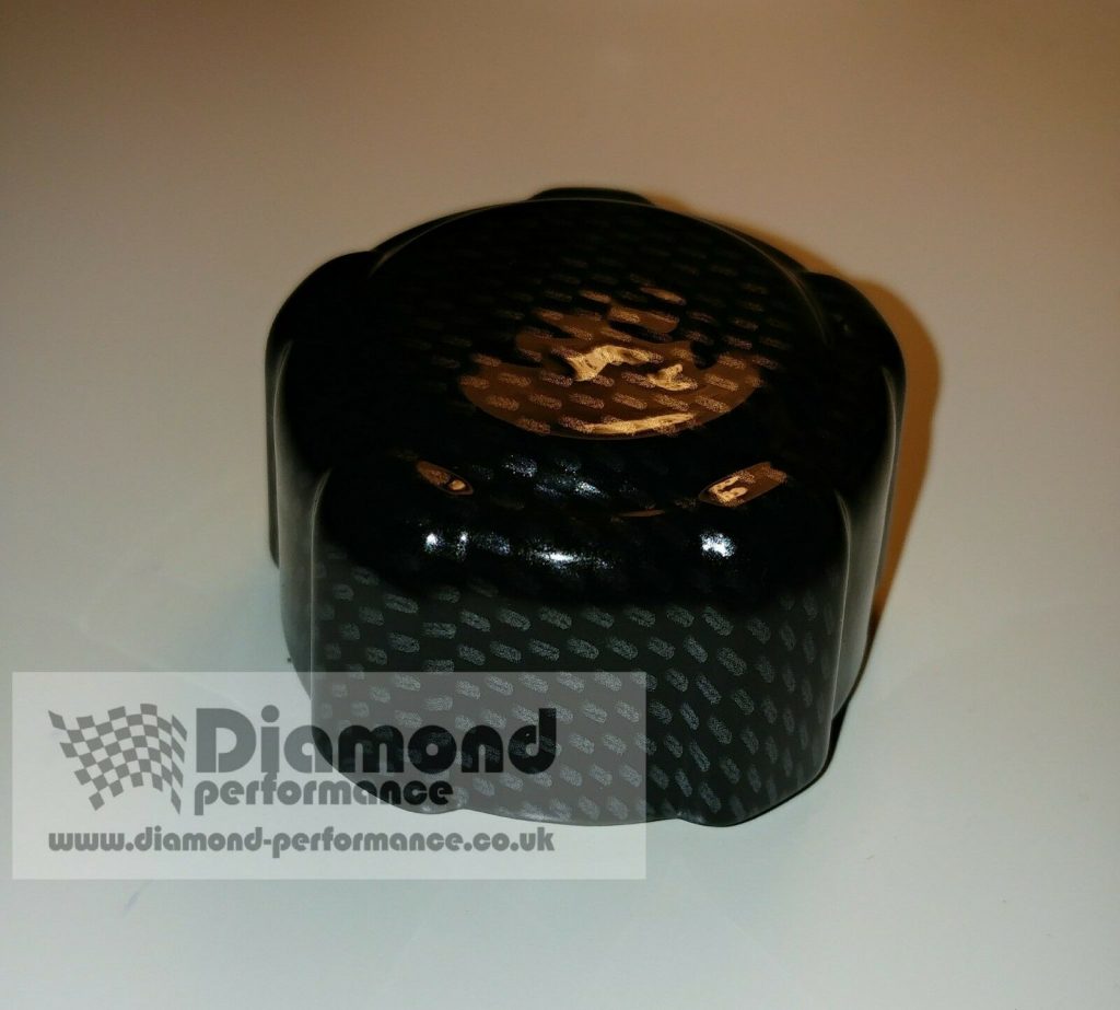 COOLANT bottle CAP for Renault Clio mk2 in carbon effect finish genuine ...