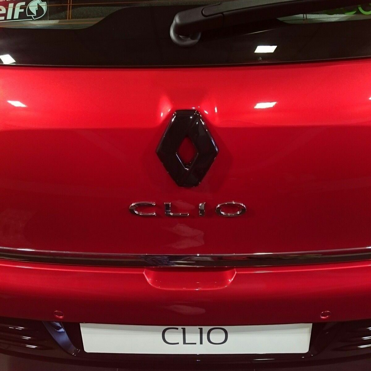 Renault Clio MK4 (2016-2019) FRONT & REAR Badge COVERS (FACELIFT) in ...